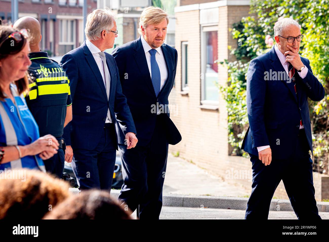 ROTTERDAM, NETHERLANDS - OCTOBER 2: King Willem-Alexander of the ...
