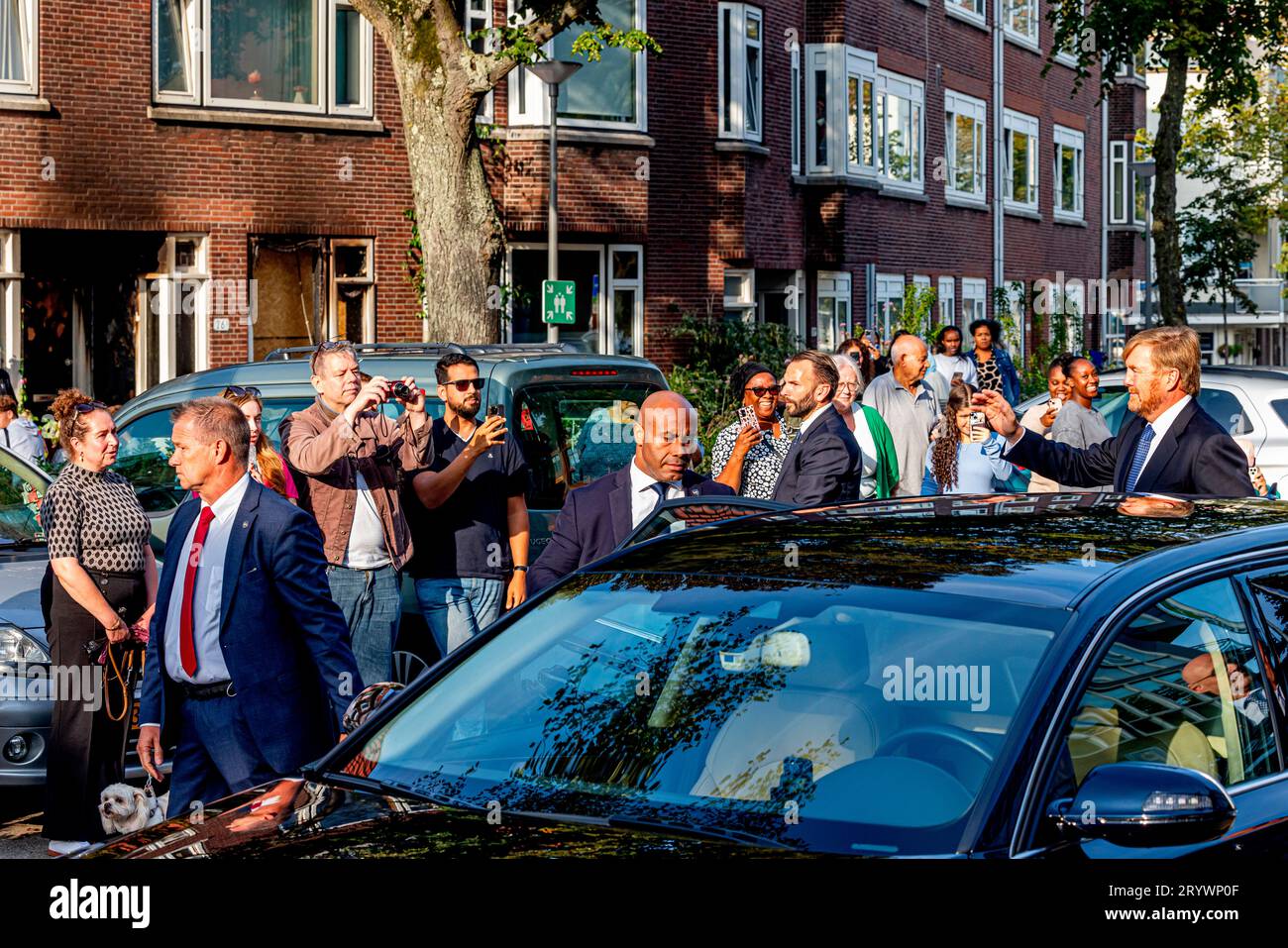 ROTTERDAM, NETHERLANDS - OCTOBER 2: King Willem-Alexander of the ...