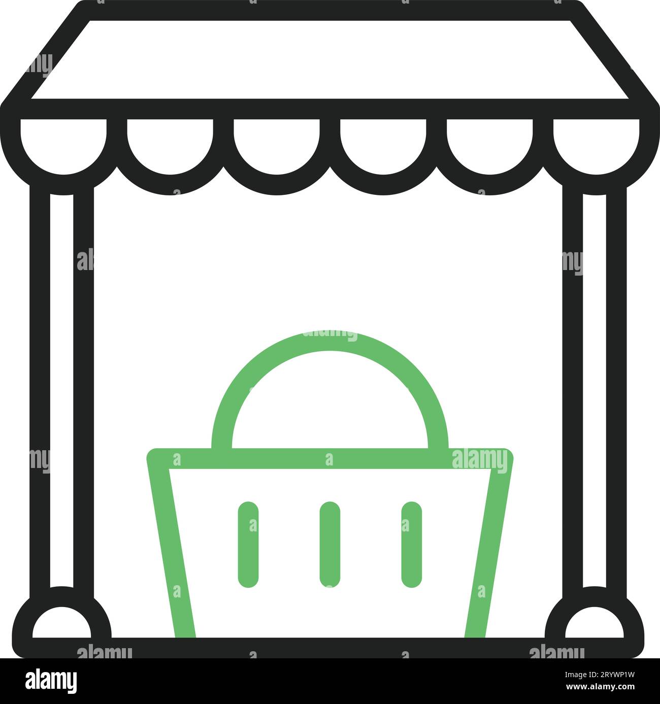 Local Market icon vector image Stock Vector Image & Art - Alamy