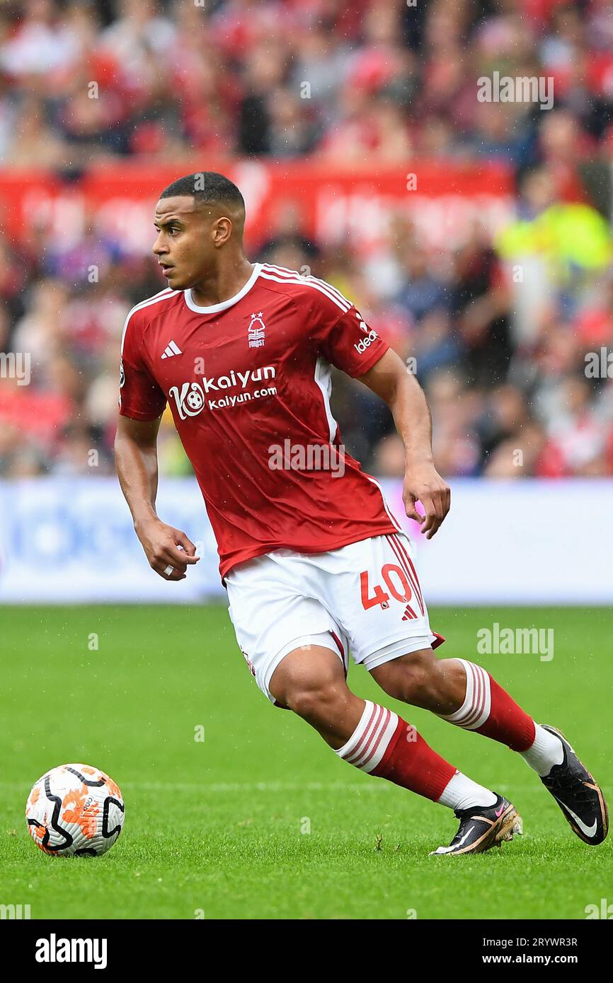 Murillo of Nottingham Forest in action during the Premier League match ...