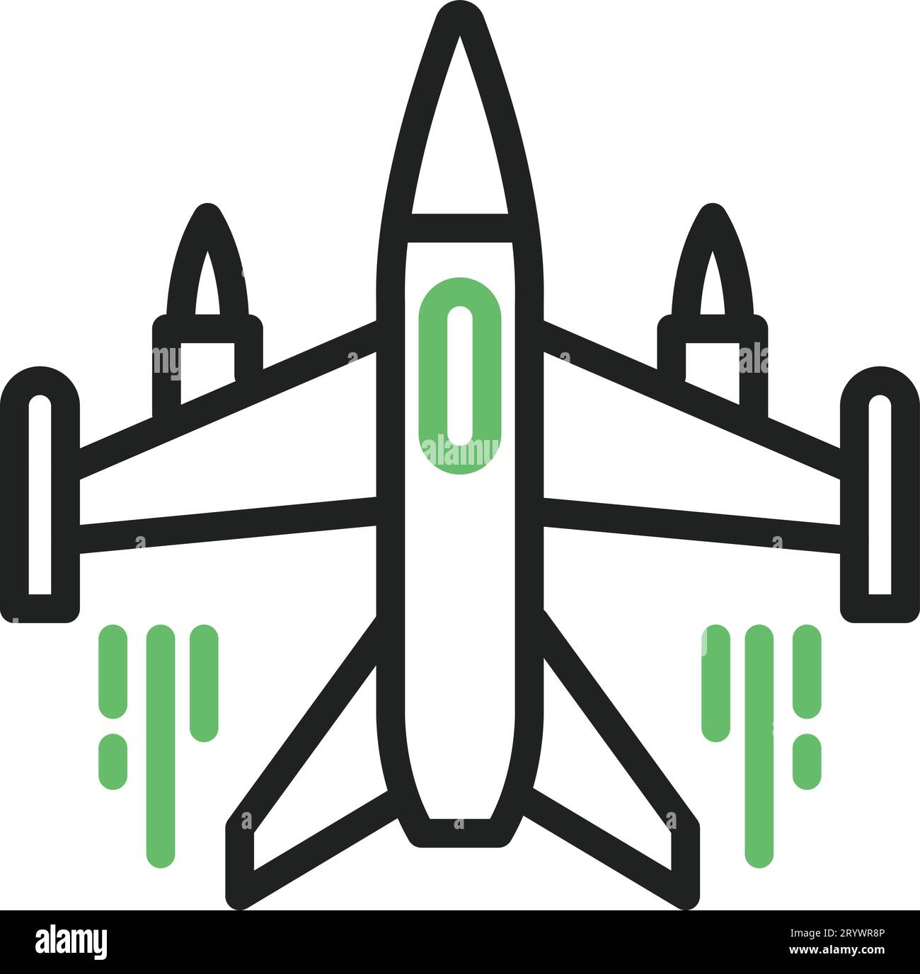Fighter Jet icon vector image. Suitable for mobile application web ...