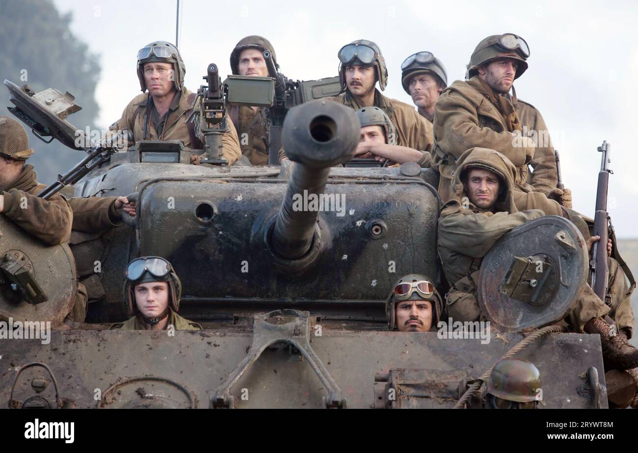 Fury film brad pitt hi-res stock photography and images - Alamy