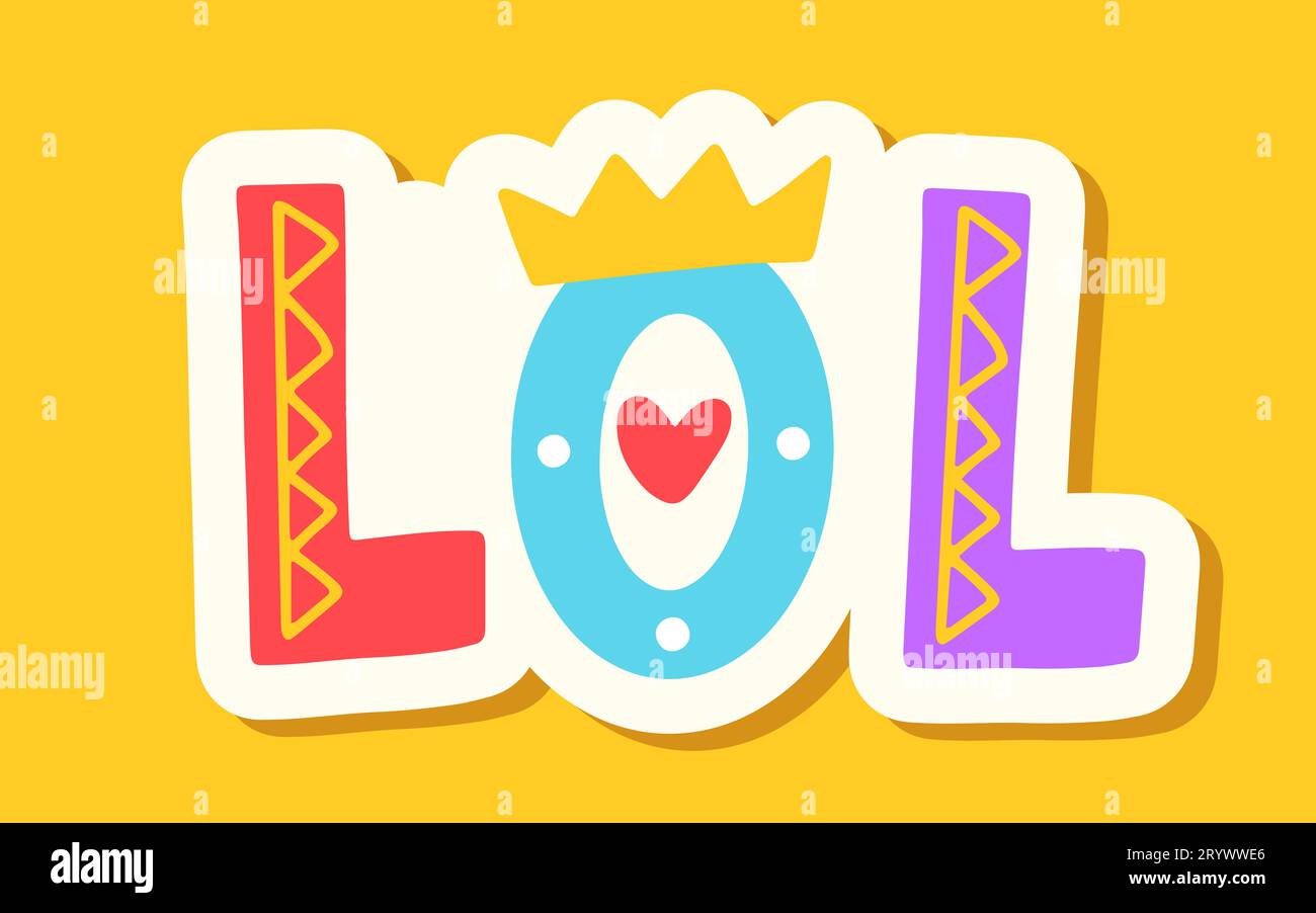 Lol letters Stock Vector Images - Alamy