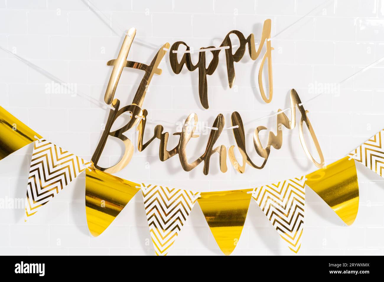 Happy Birthday sign Stock Photo - Alamy