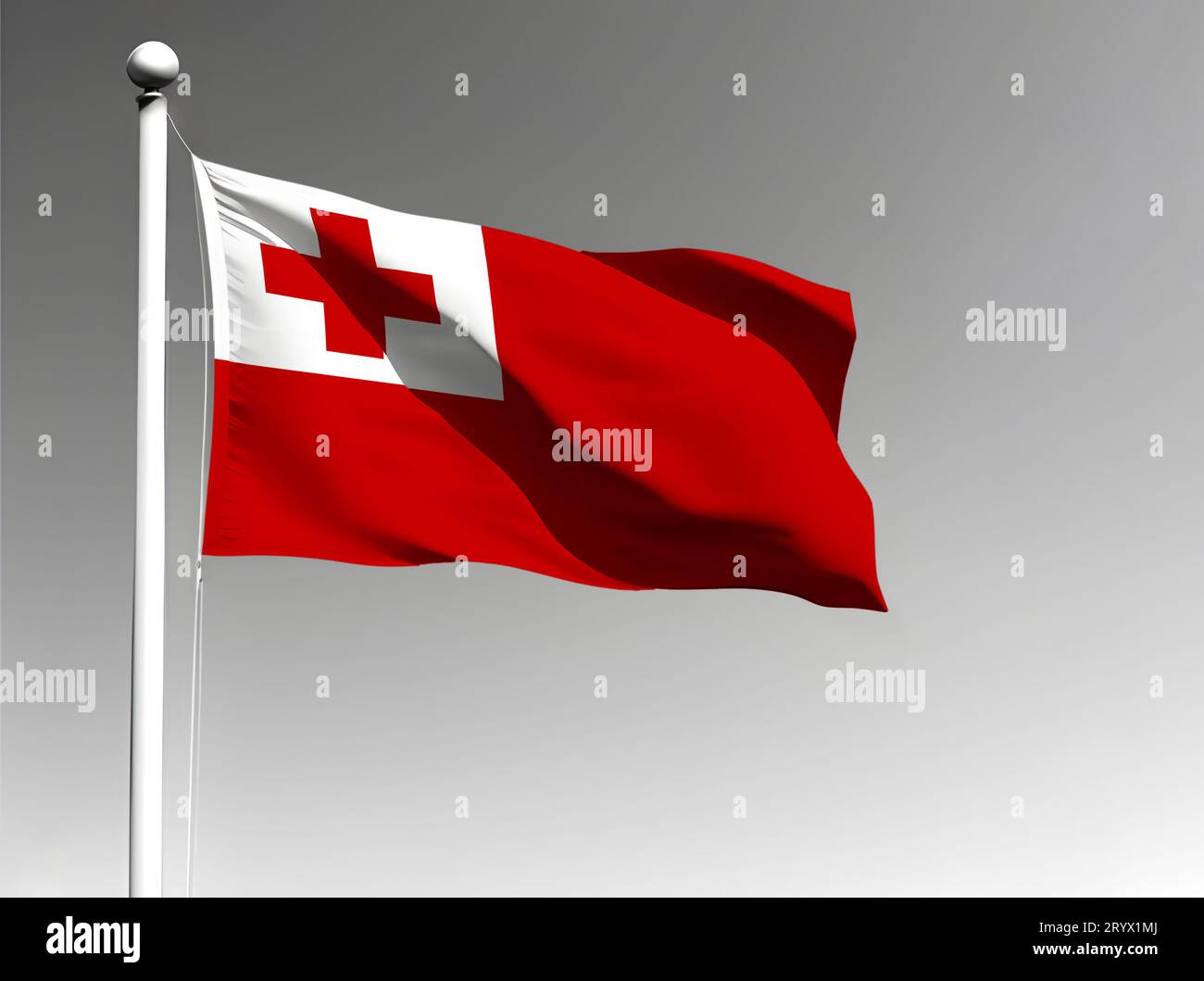 Tonga national flag hi-res stock photography and images - Alamy