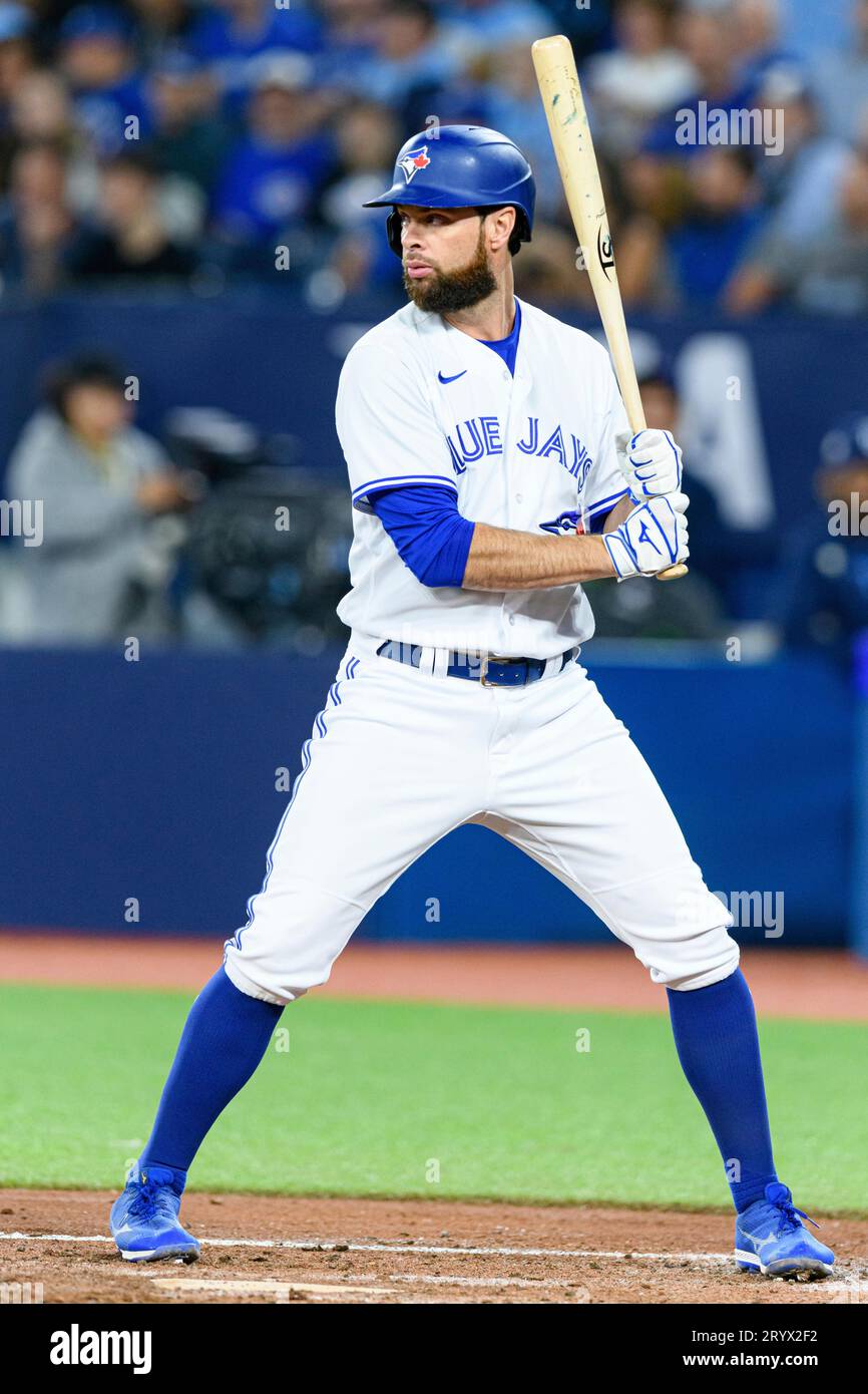 TORONTO, ON - SEPTEMBER 26: Toronto Blue Jays Designated hitter Brandon ...