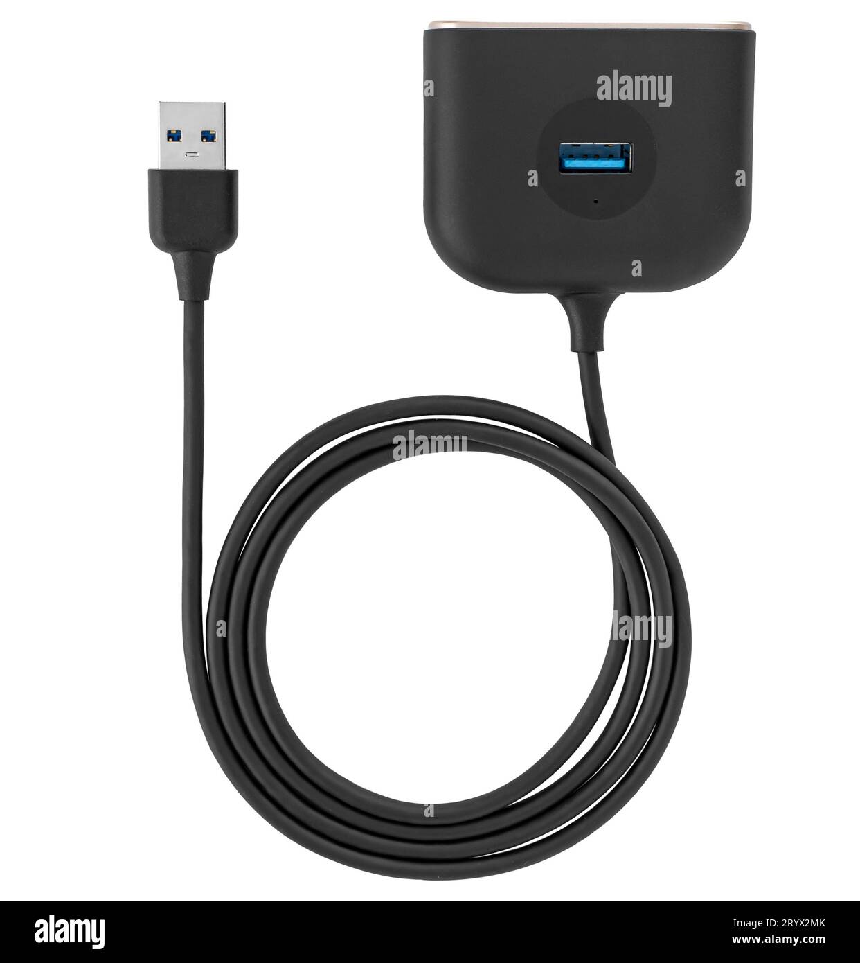 USB-Hub card reader isolated on white background Stock Photo - Alamy