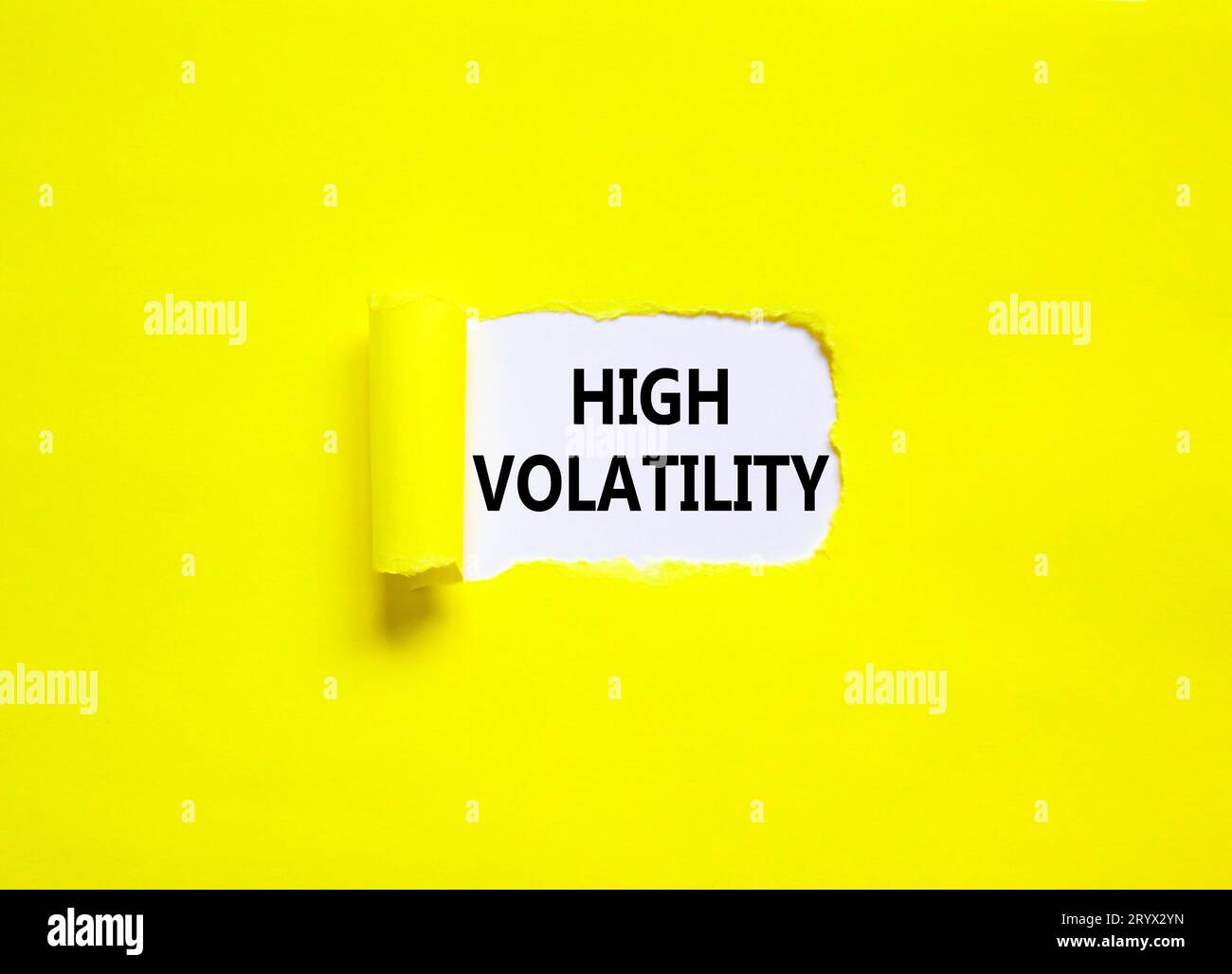 High volatility symbol. Concept words High volatility on beautiful ...