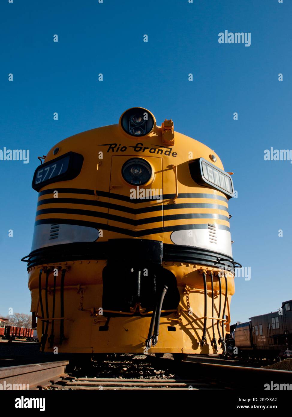 The yellow train hi-res stock photography and images - Alamy