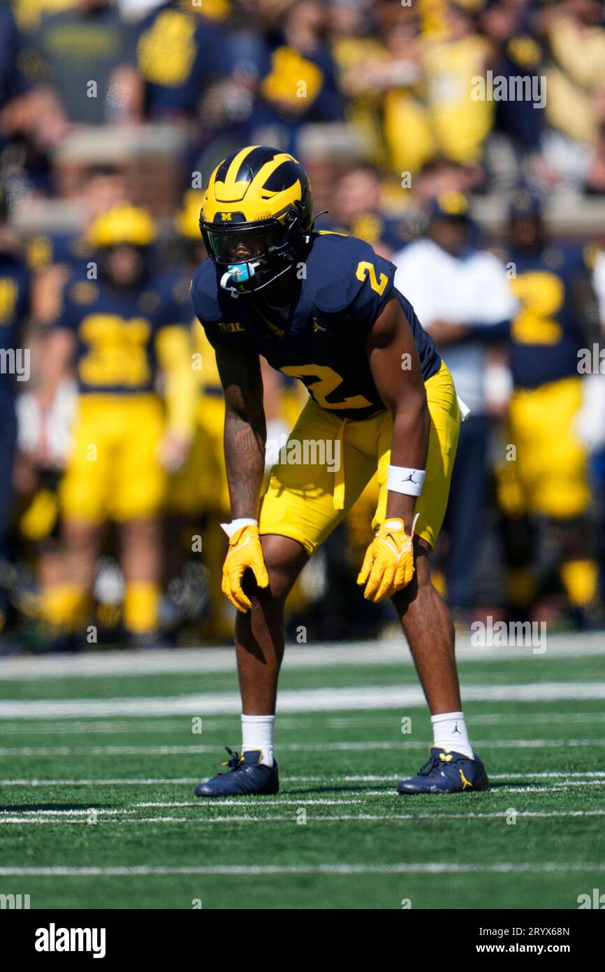 Michigan defensive back Will Johnson (2) plays against Rutgers in the ...