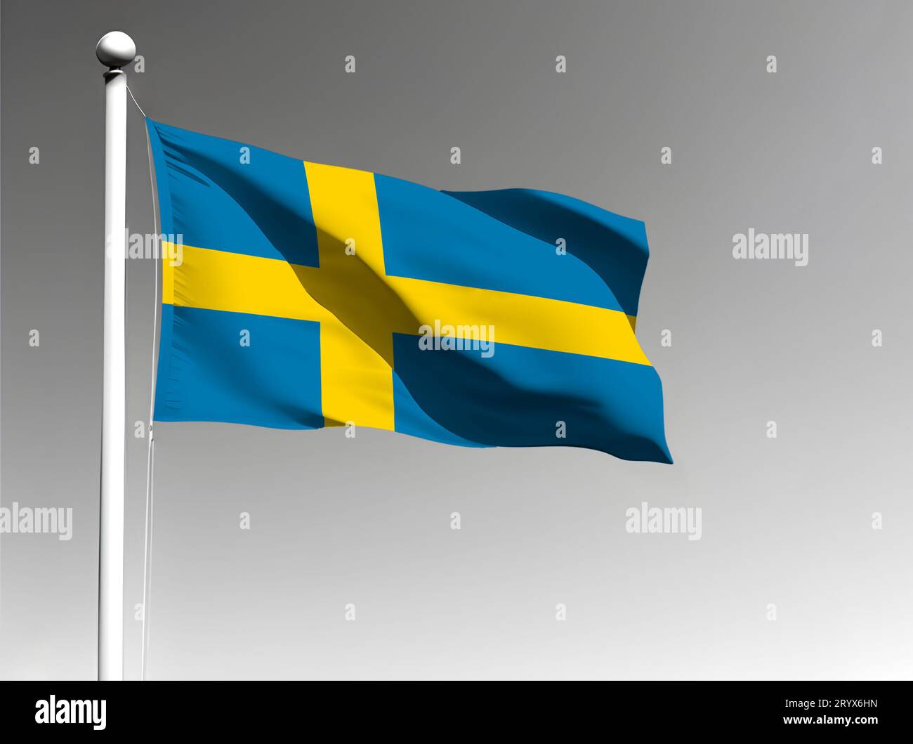 Sweden national flag hi-res stock photography and images - Alamy