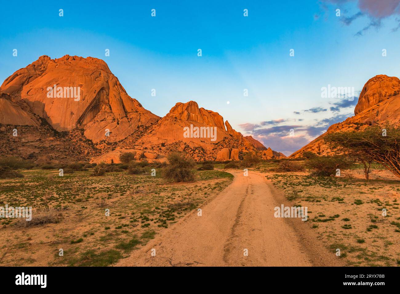 Spitzkoppe, unique rock formation in Damaraland, Namibia Stock Photo ...