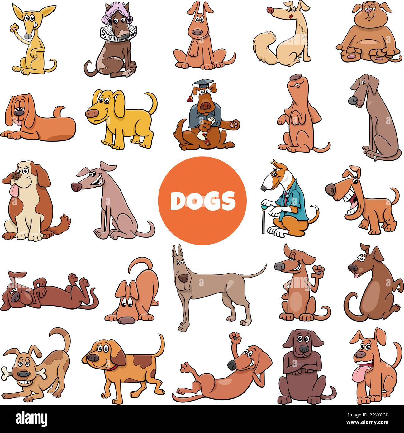 Friendship sniff Stock Vector Images - Alamy