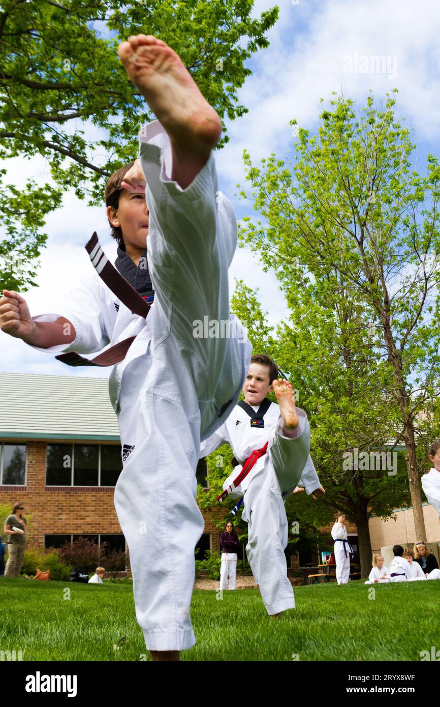 Tae Kwon Do Stock Photo - Alamy