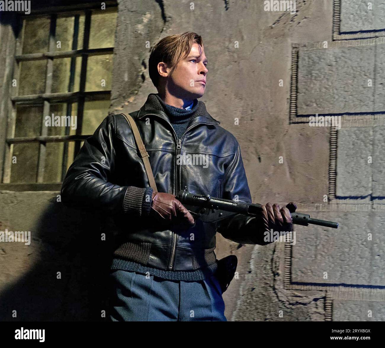 ALLIED 2016 Paramount Pictures film with Brad Pitt Stock Photo - Alamy