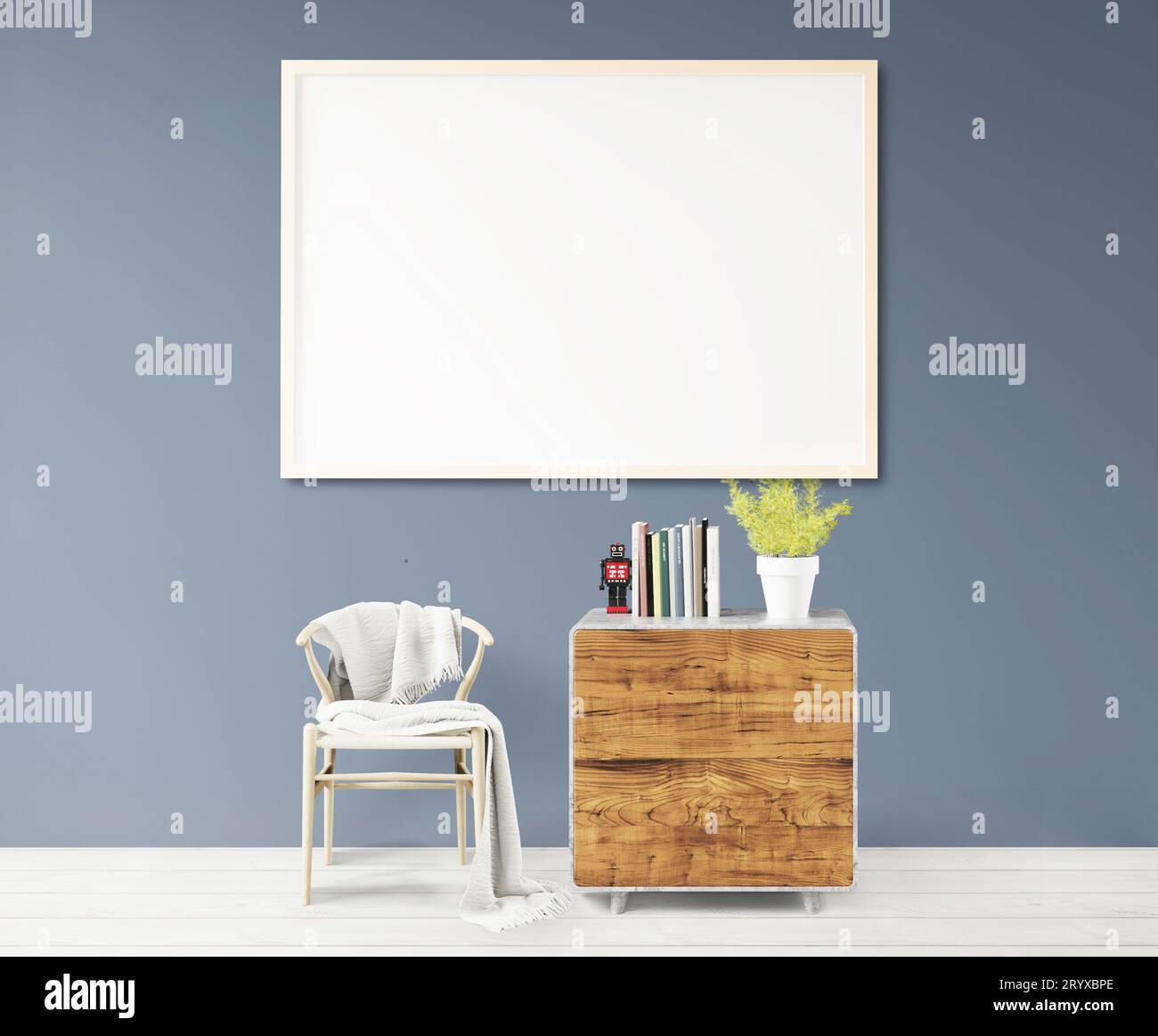 Mockup from interior room hi-res stock photography and images - Alamy
