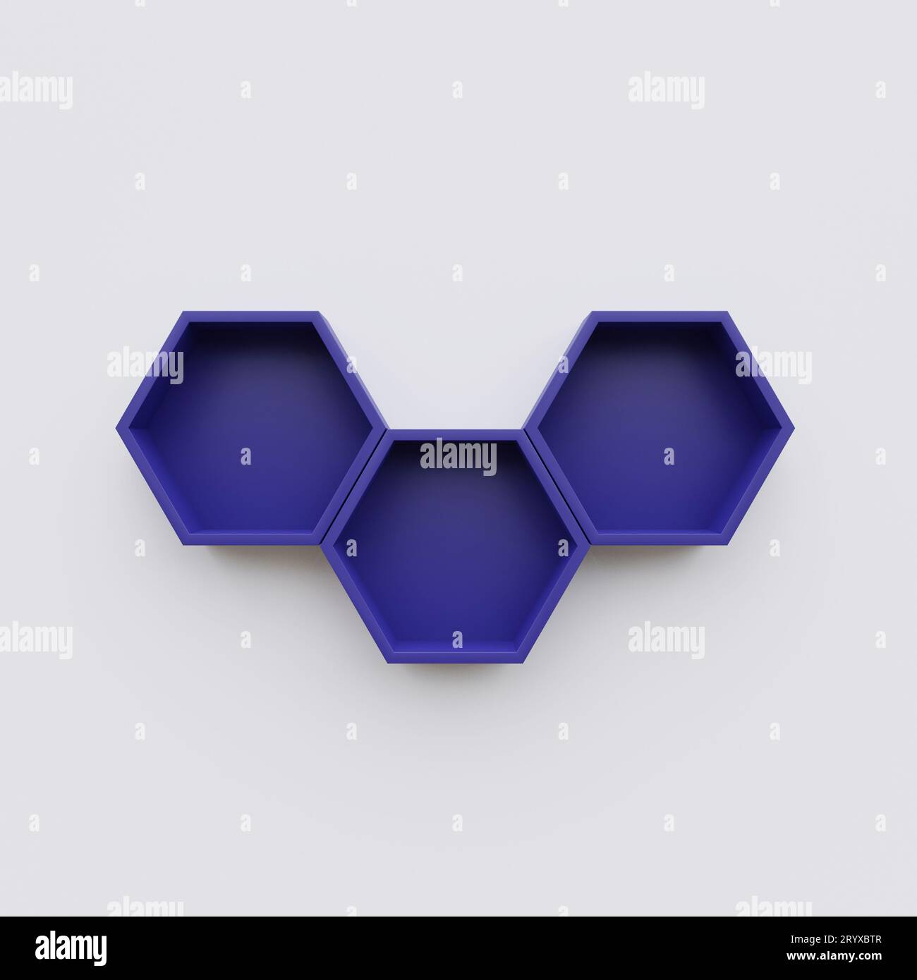 Abstract hexagon style hi-res stock photography and images - Alamy
