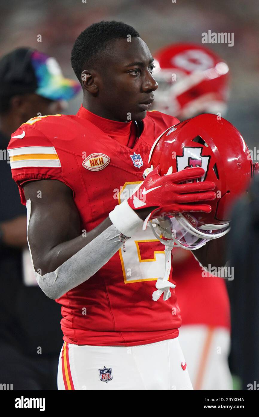 Kansas City Chiefs cornerback Joshua Williams (2) during an NFL ...