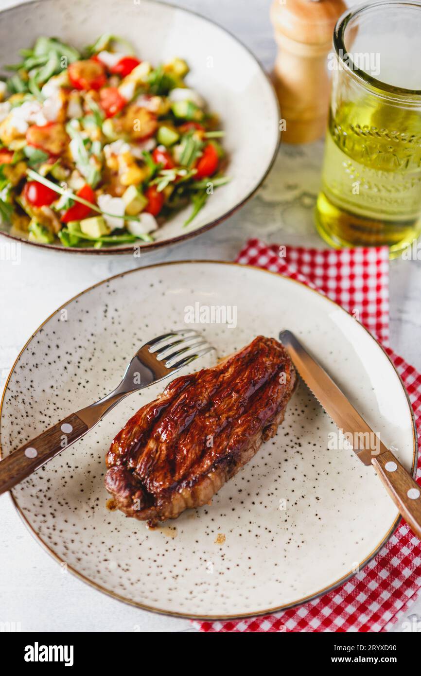 Delicious Beef Steak Stock Photo - Alamy