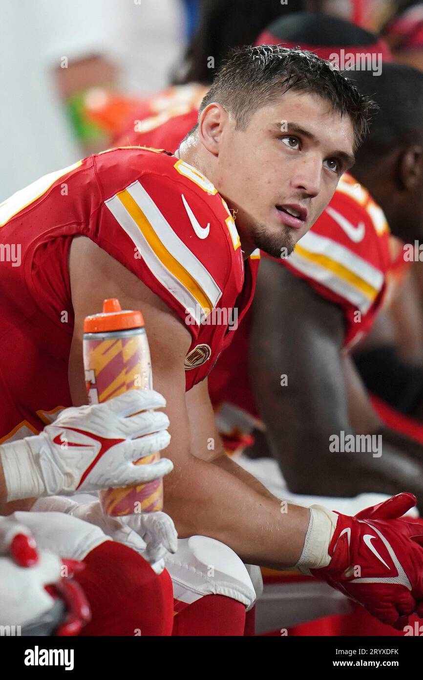 Kansas City Chiefs linebacker Leo Chenal (54) during an NFL football ...