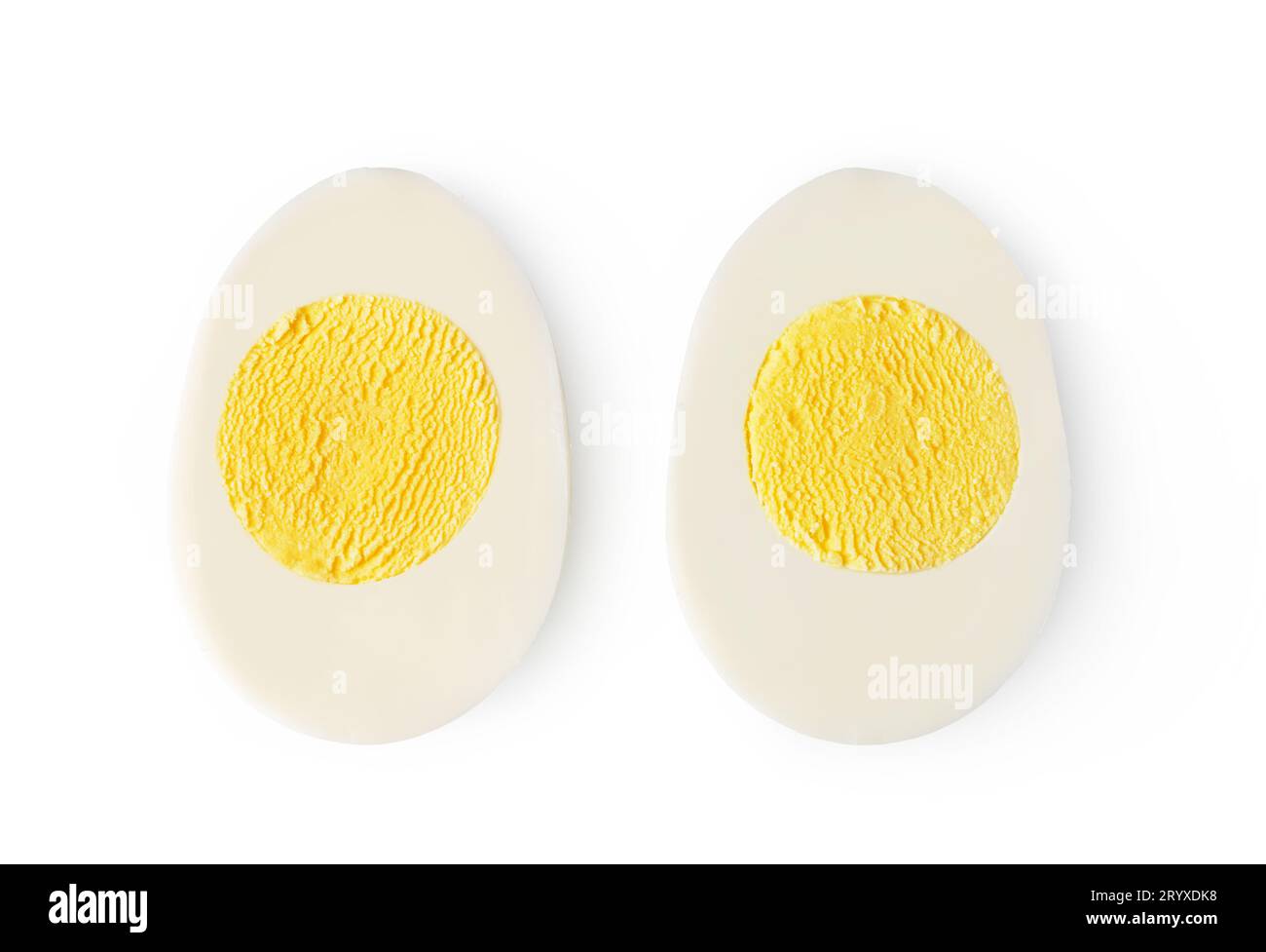 Boiled egg top cut Cut Out Stock Images & Pictures - Alamy