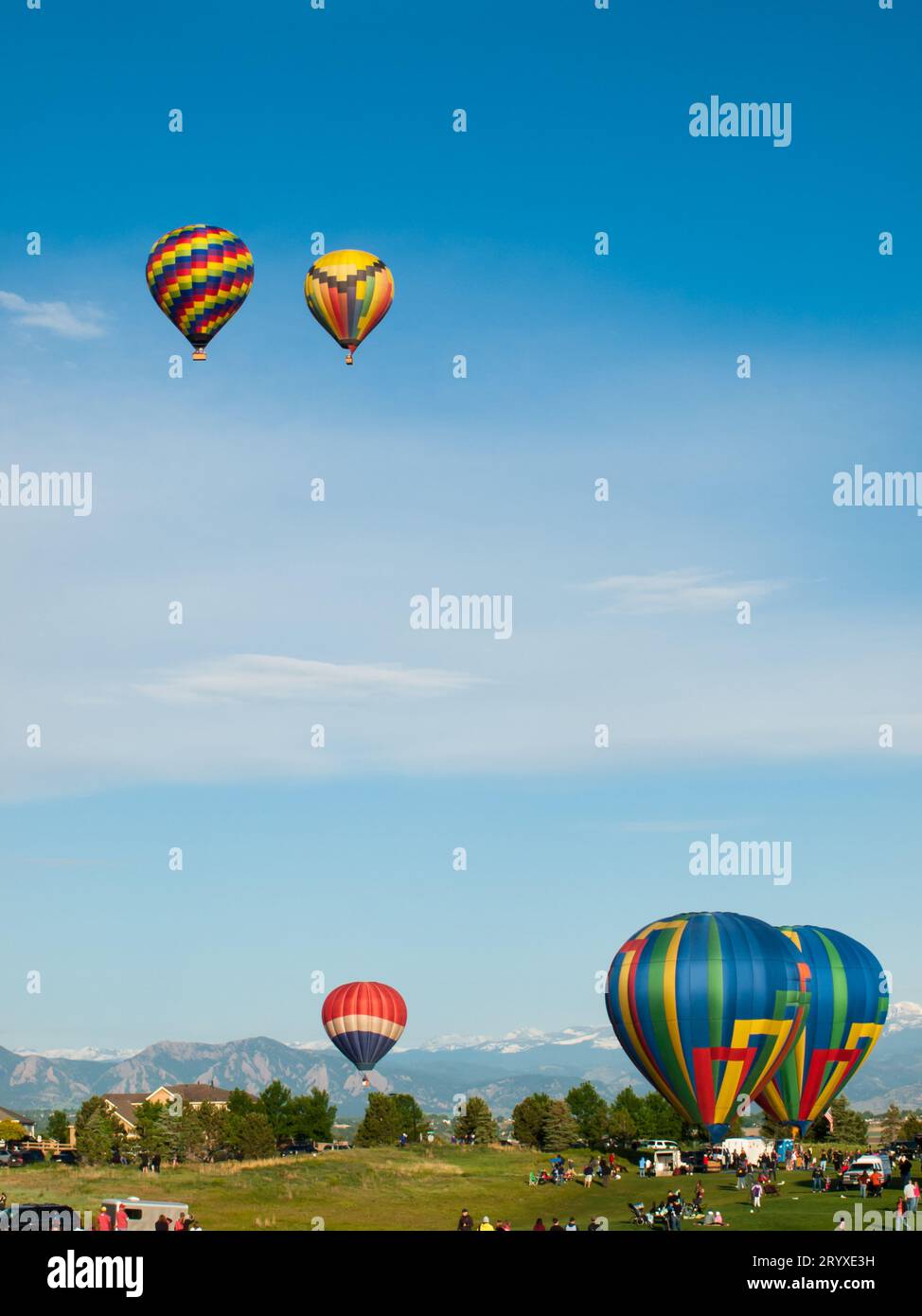 Balloon flight usa hi-res stock photography and images - Alamy