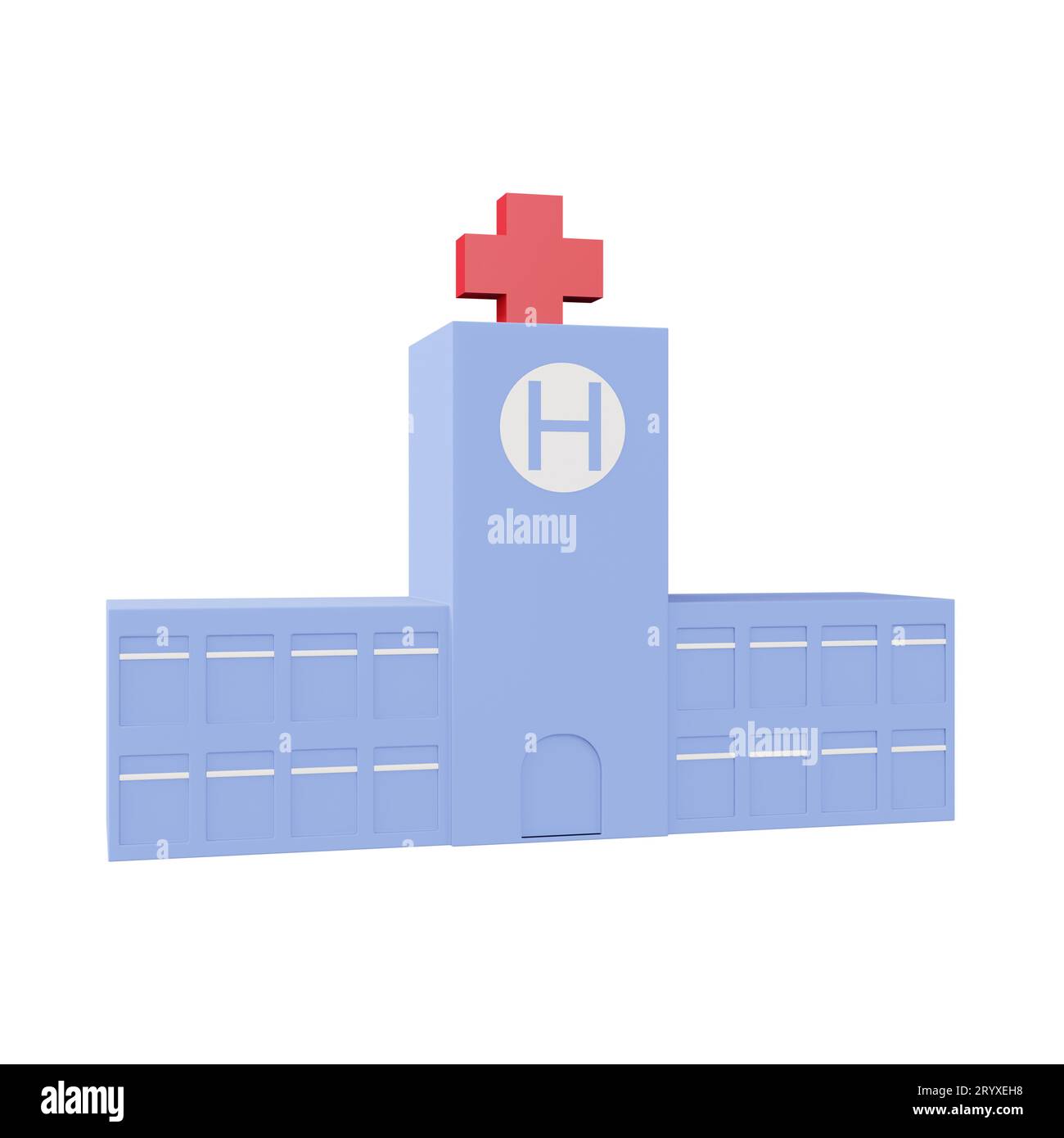 Medical building rendering hi-res stock photography and images - Alamy