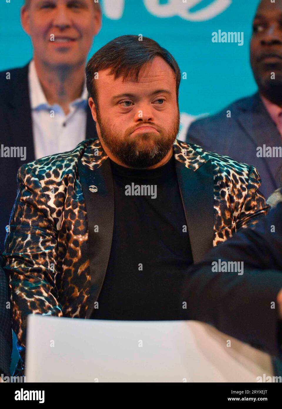 Actor James Martin at the SSE Arena, Belfast, as he attends the One ...