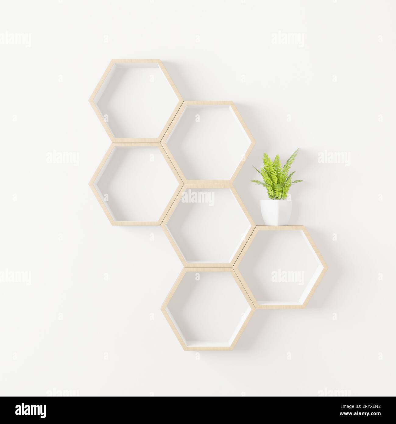 Wooden hexagon hi-res stock photography and images - Alamy