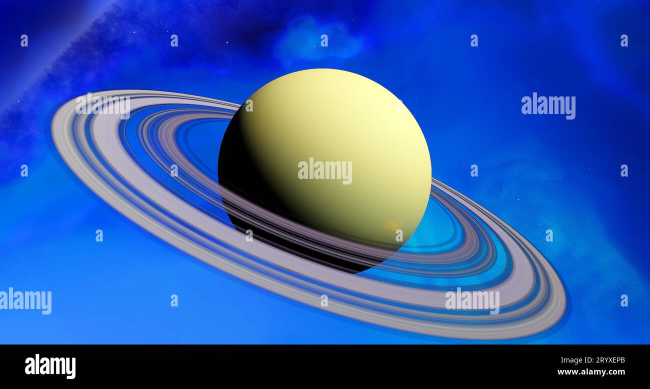 Minijupiter In Blue Nebula - Smaller then our Jupiter planet this ...
