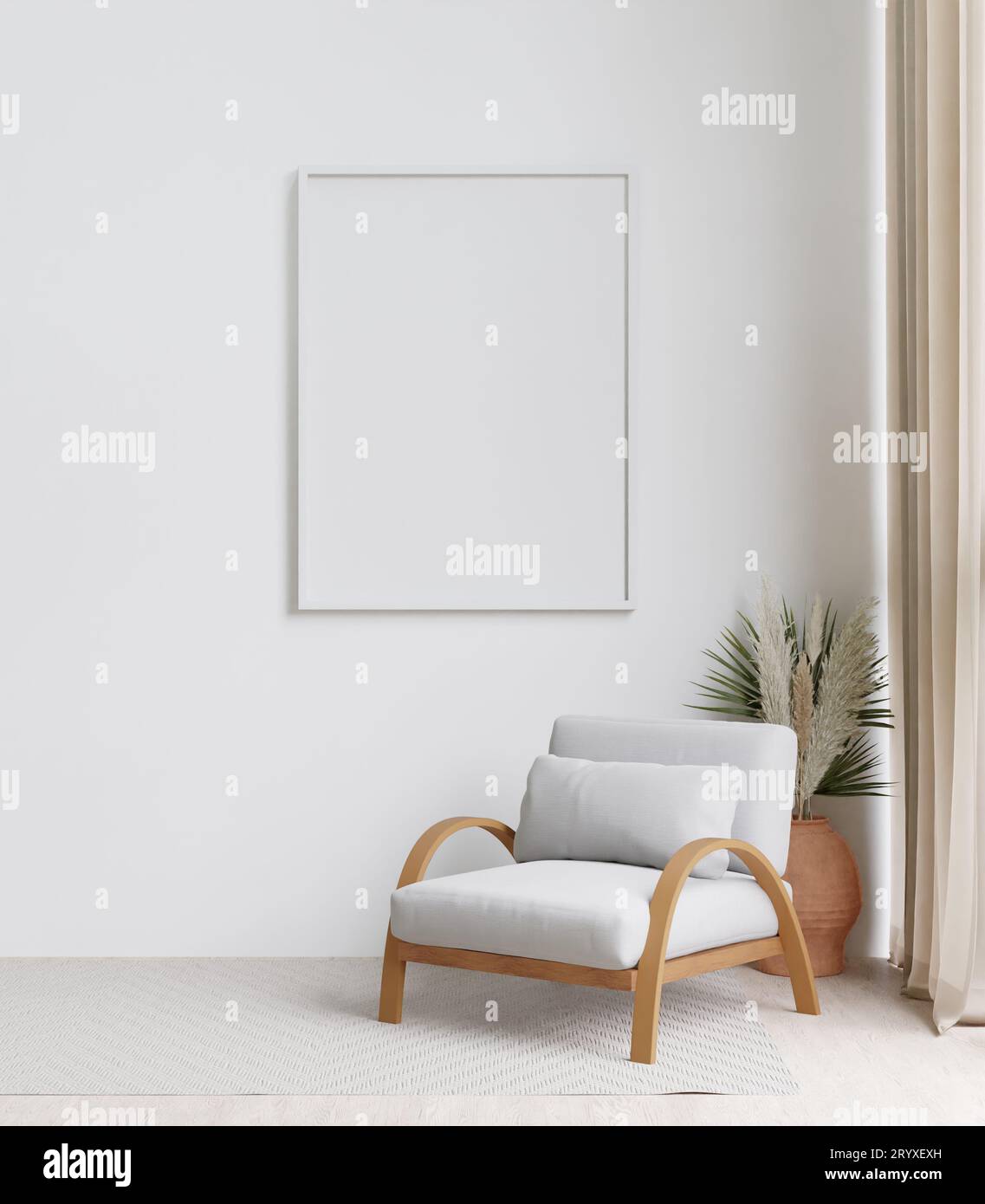 Big white living room.interior design Stock Photo - Alamy