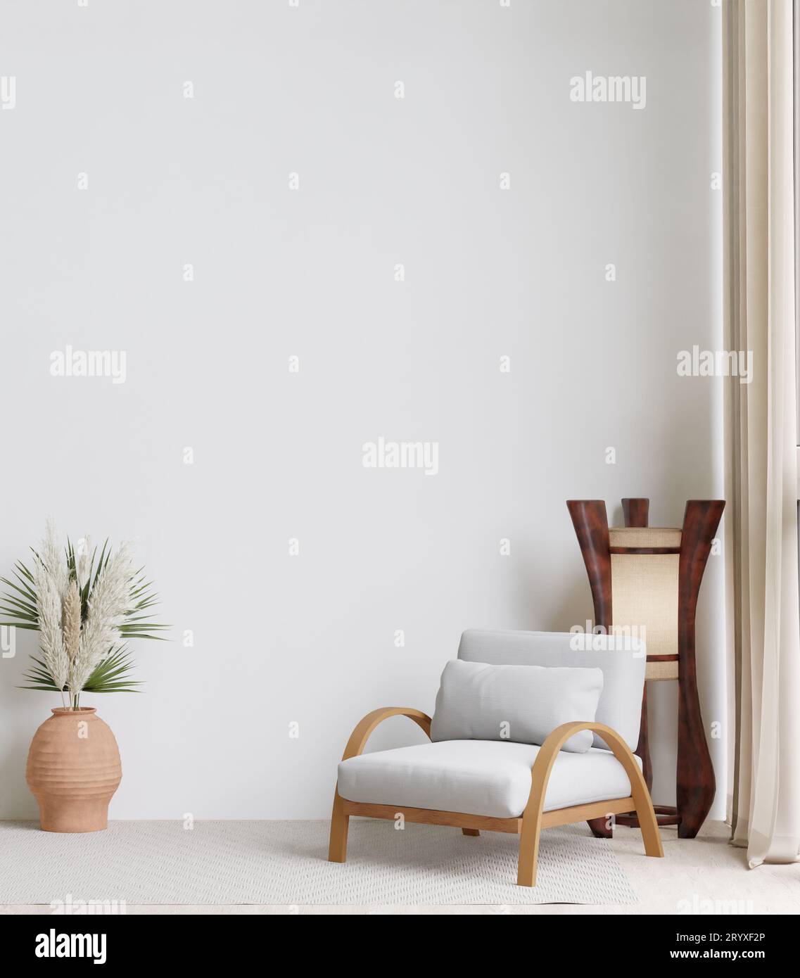 Big white living room.interior design Stock Photo - Alamy