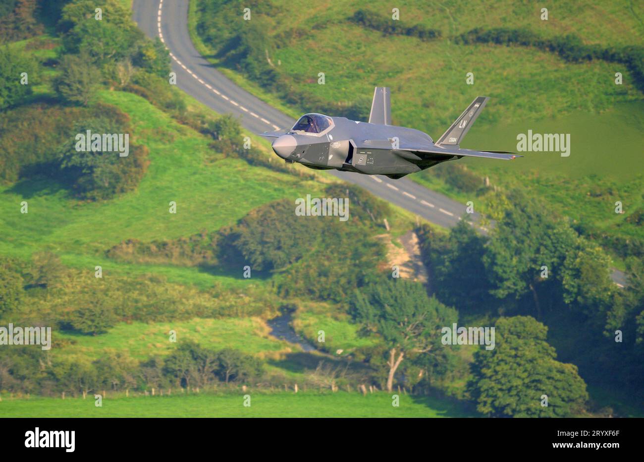 USAF F-35A Lightning II from RAF Lakenheath 48th Fighter Wing at RAF ...