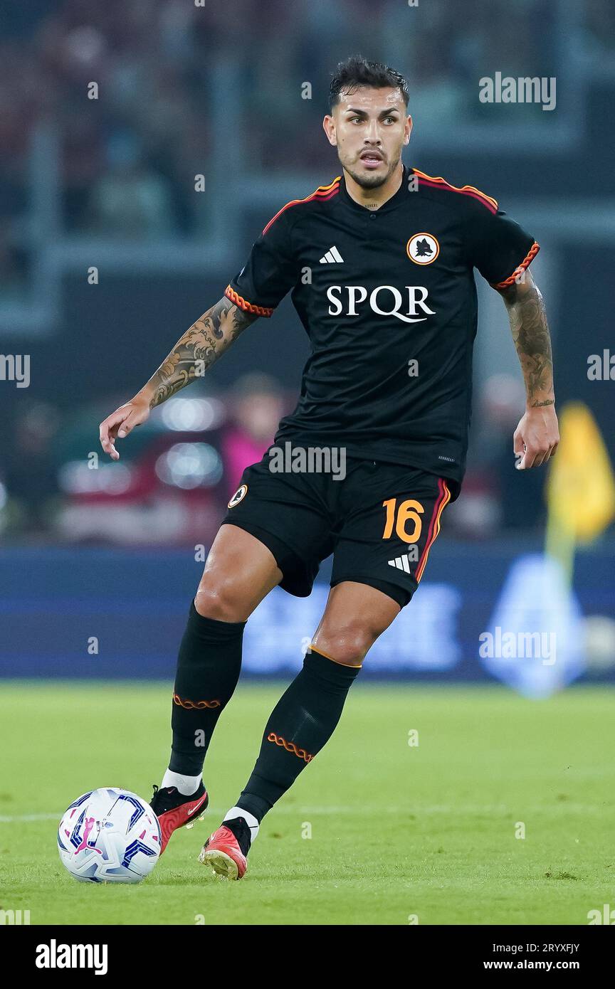 Rome, Italy. 01st Oct, 2023. Leandro Paredes of AS Roma during the ...