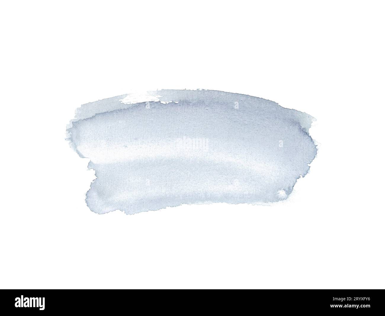 Watercolour winter blue grey snow background. Hand drawn splash ...