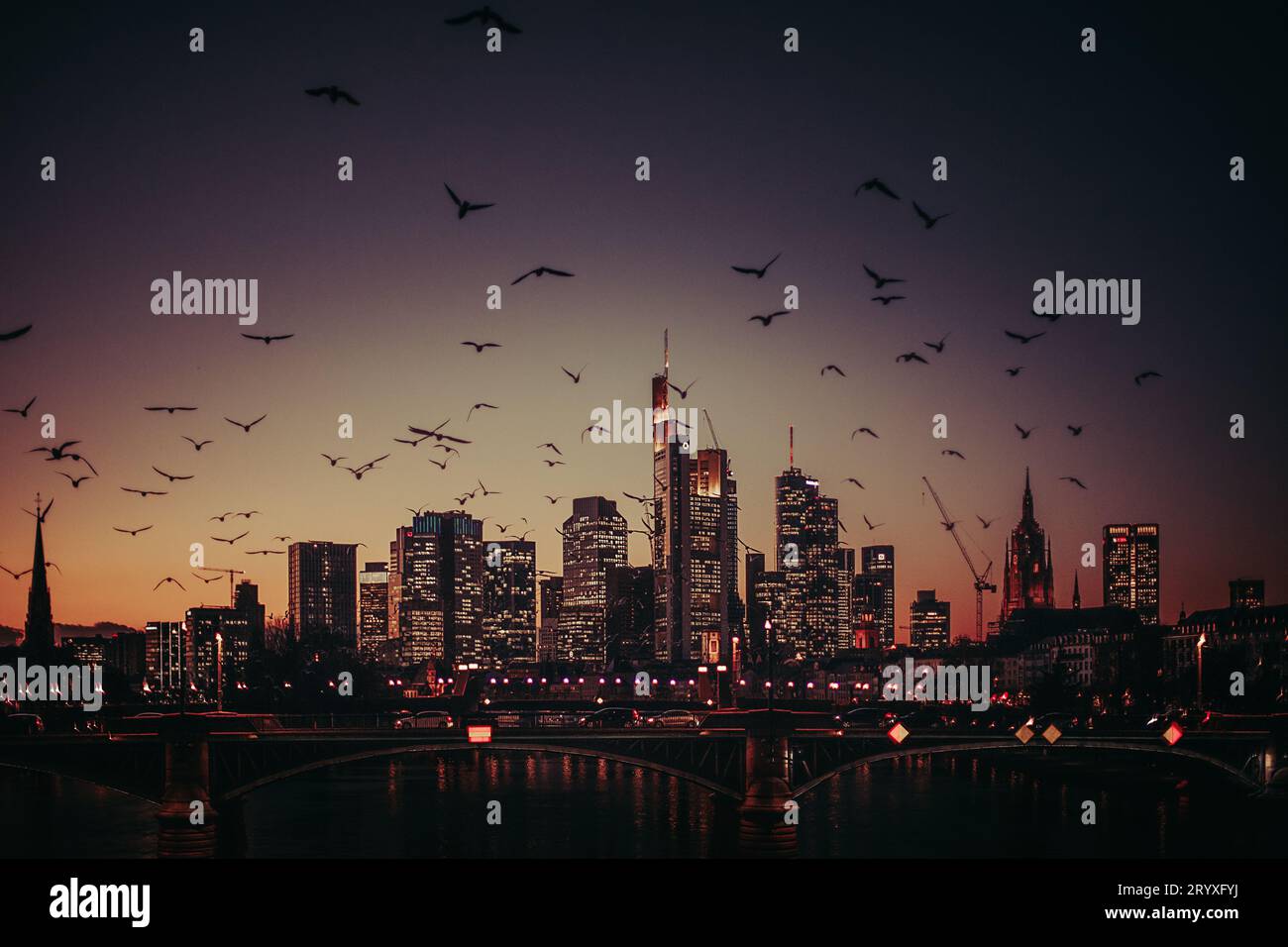 Modern skylines hi-res stock photography and images - Alamy