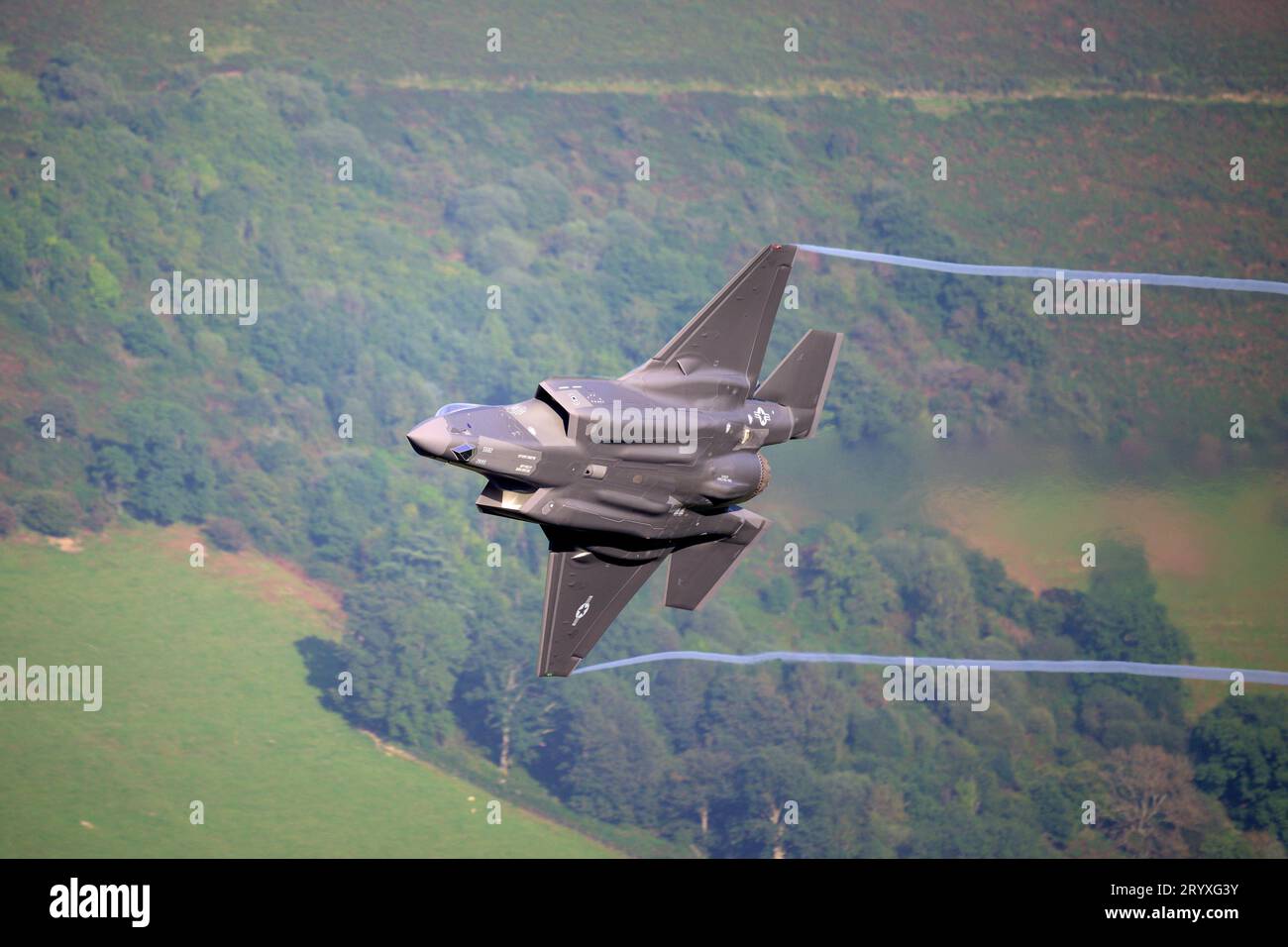 USAF F-35A Lightning II from RAF Lakenheath 48th Fighter Wing at RAF ...