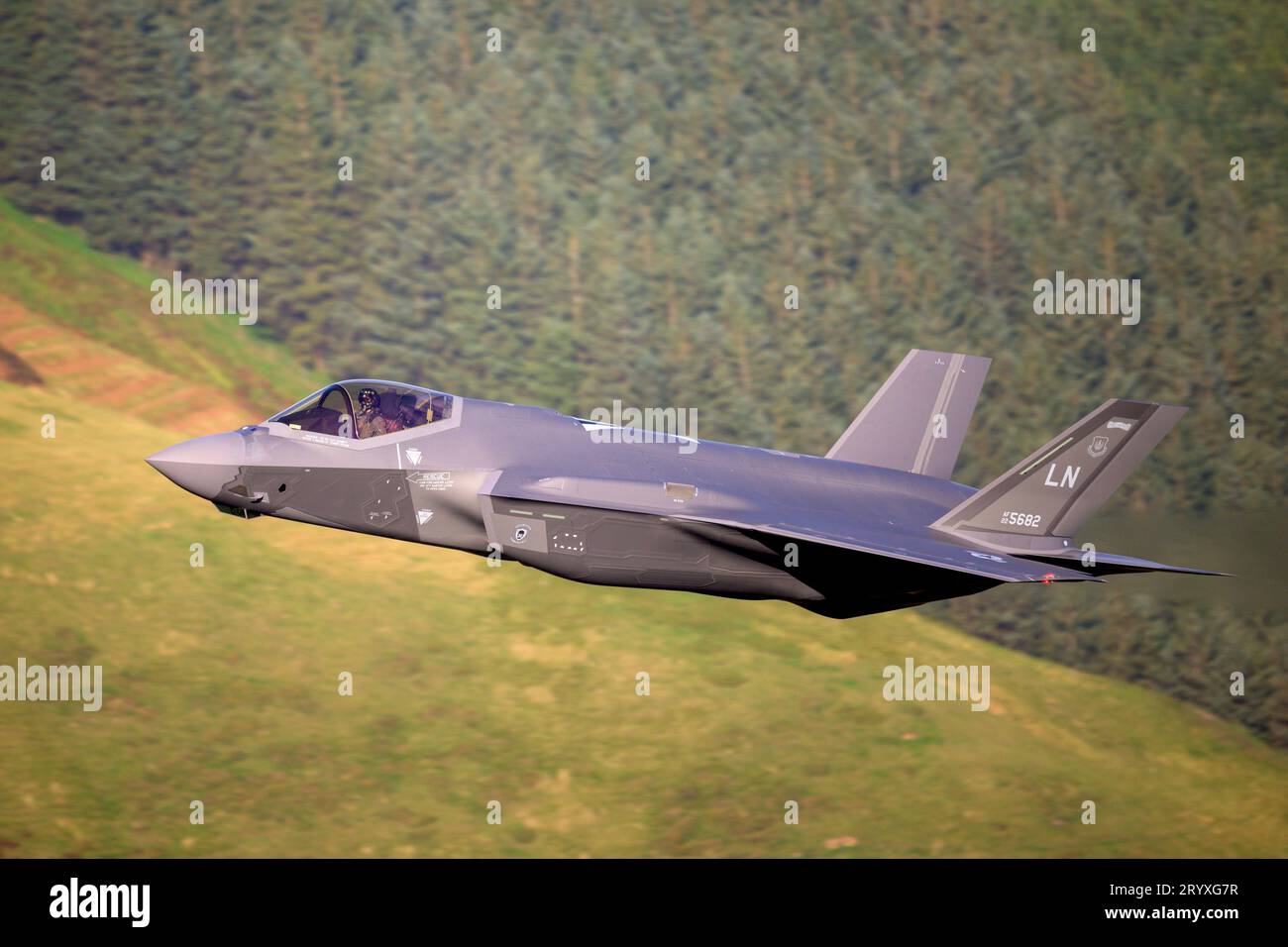 USAF F-35A Lightning II from RAF Lakenheath 48th Fighter Wing at RAF ...