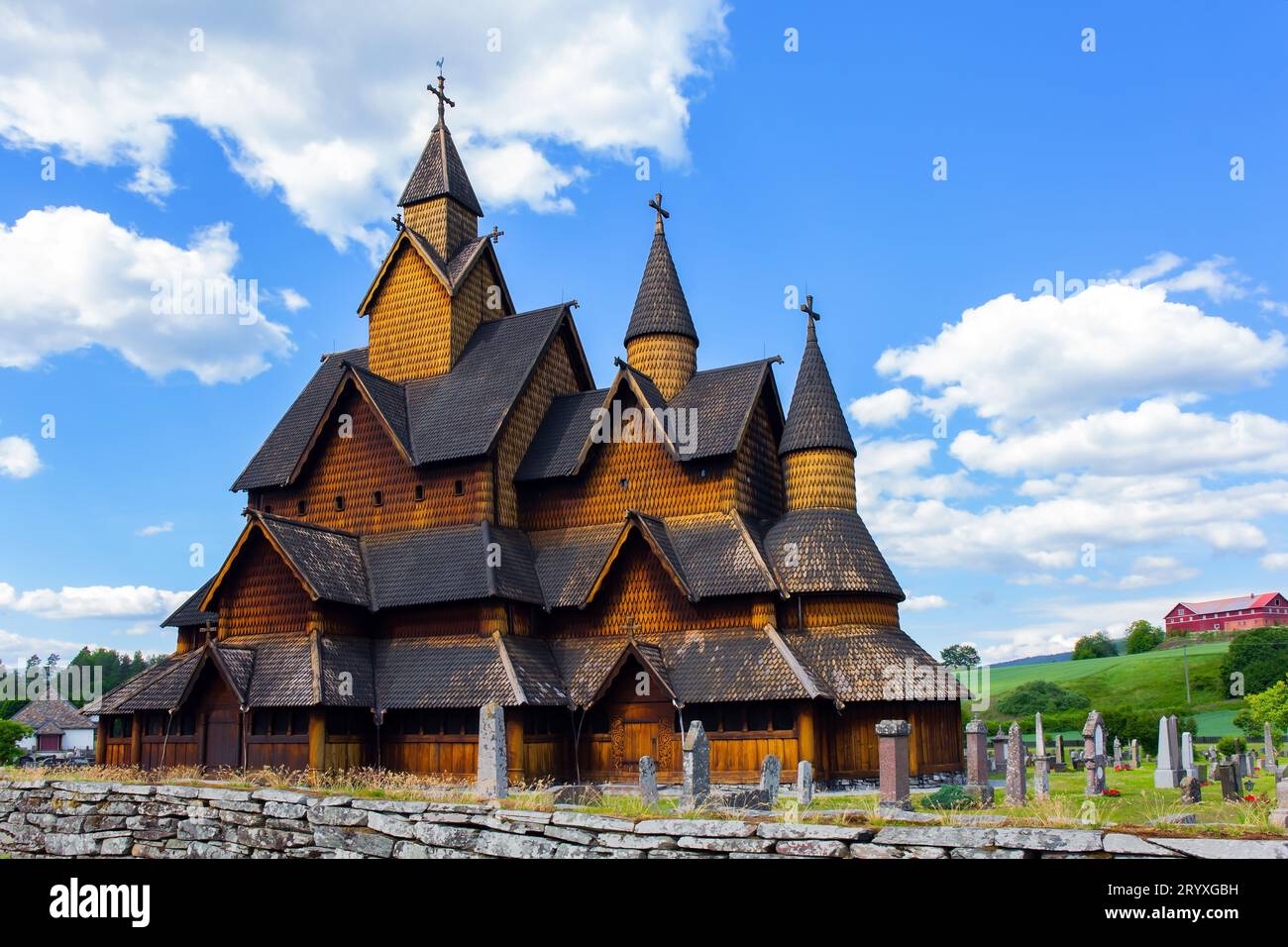 The church was built 800 years ago Stock Photo - Alamy