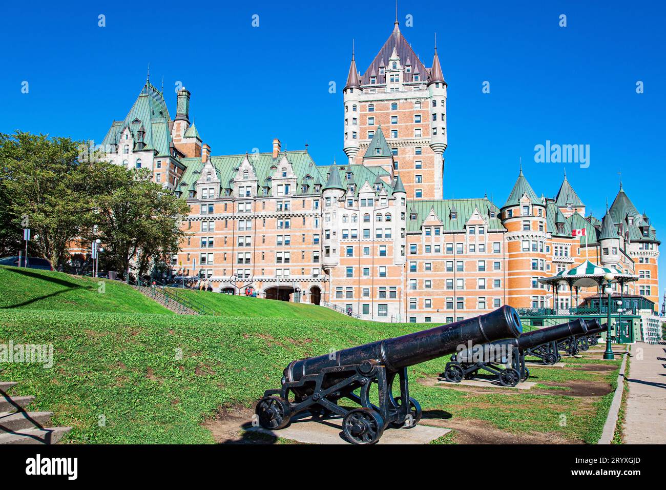 Hotel Chateau Frontenac Stock Photo - Alamy
