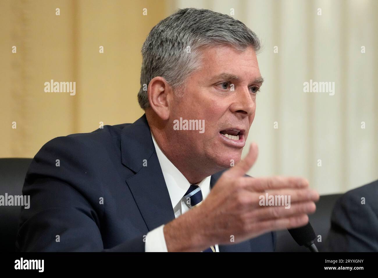 FILE - U.S. Rep. Darin LaHood, R-Ill., questions witnesses during a ...