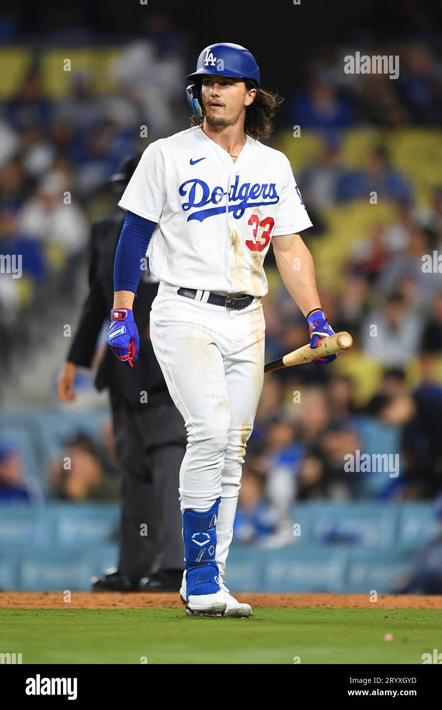 LOS ANGELES, CA - SEPTEMBER 21: Los Angeles Dodgers outfielder James ...