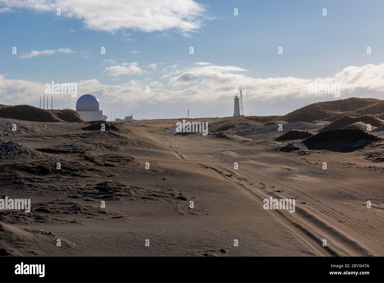 Keflavik Air Station, former NATO military facility in Iceland close to ...