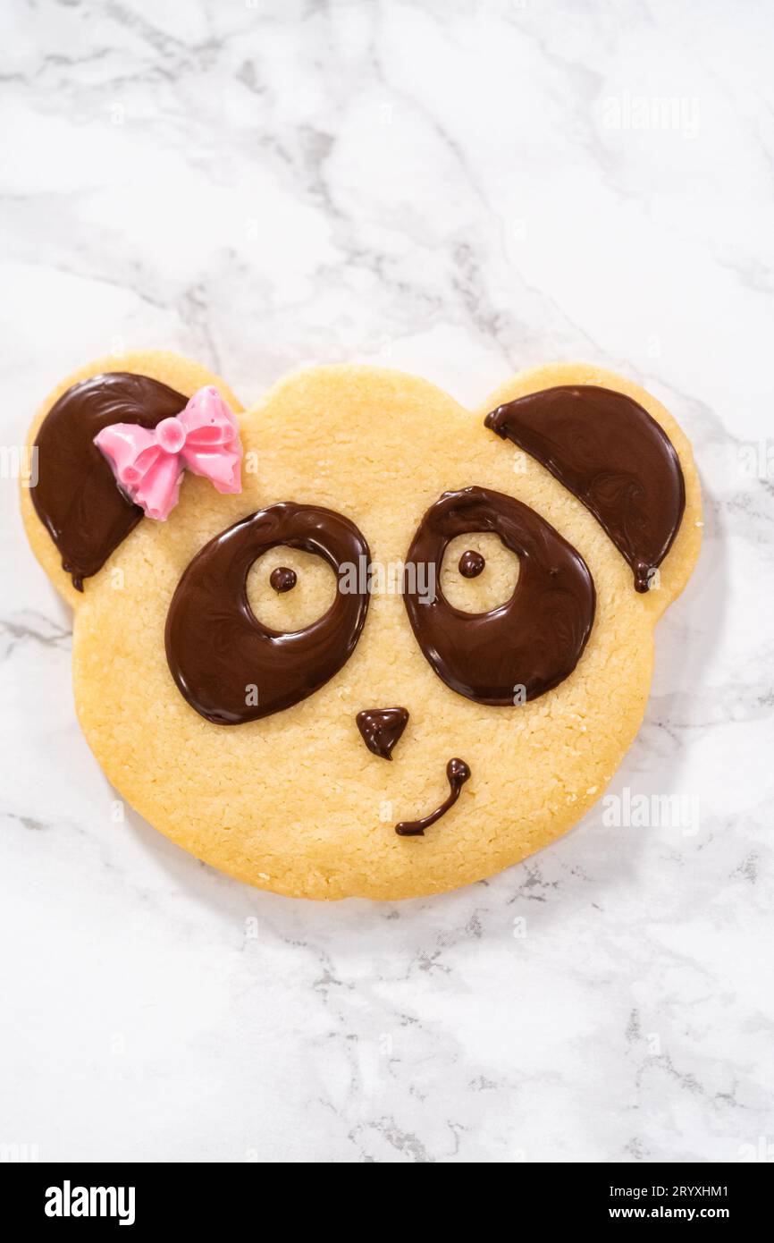 Chocolate cookie recipe hi-res stock photography and images - Alamy