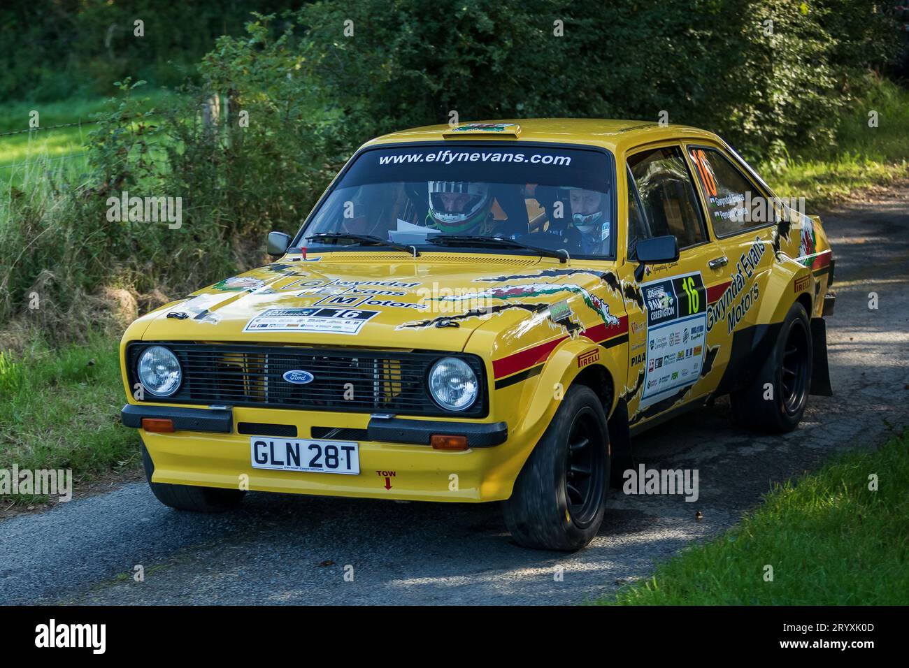 Ceredigion, Wales - 02 September 2023 Rali Ceredigion: Gwyndaf Evans ...