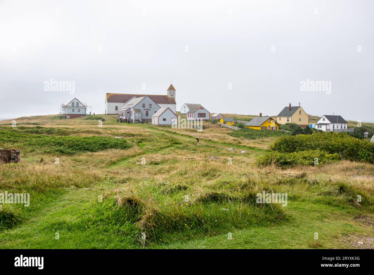Settlement on Ile-aux-Marins in St. Pierre, France Stock Photo - Alamy