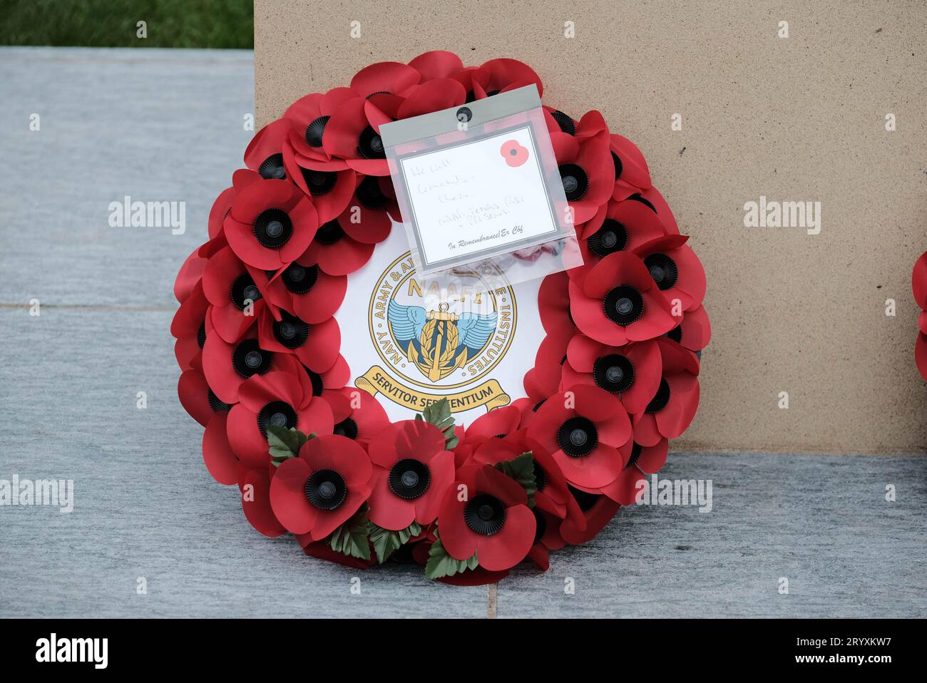 National Memorial Arboretum, UK. 14th Oct 2021. Members of the Armed ...