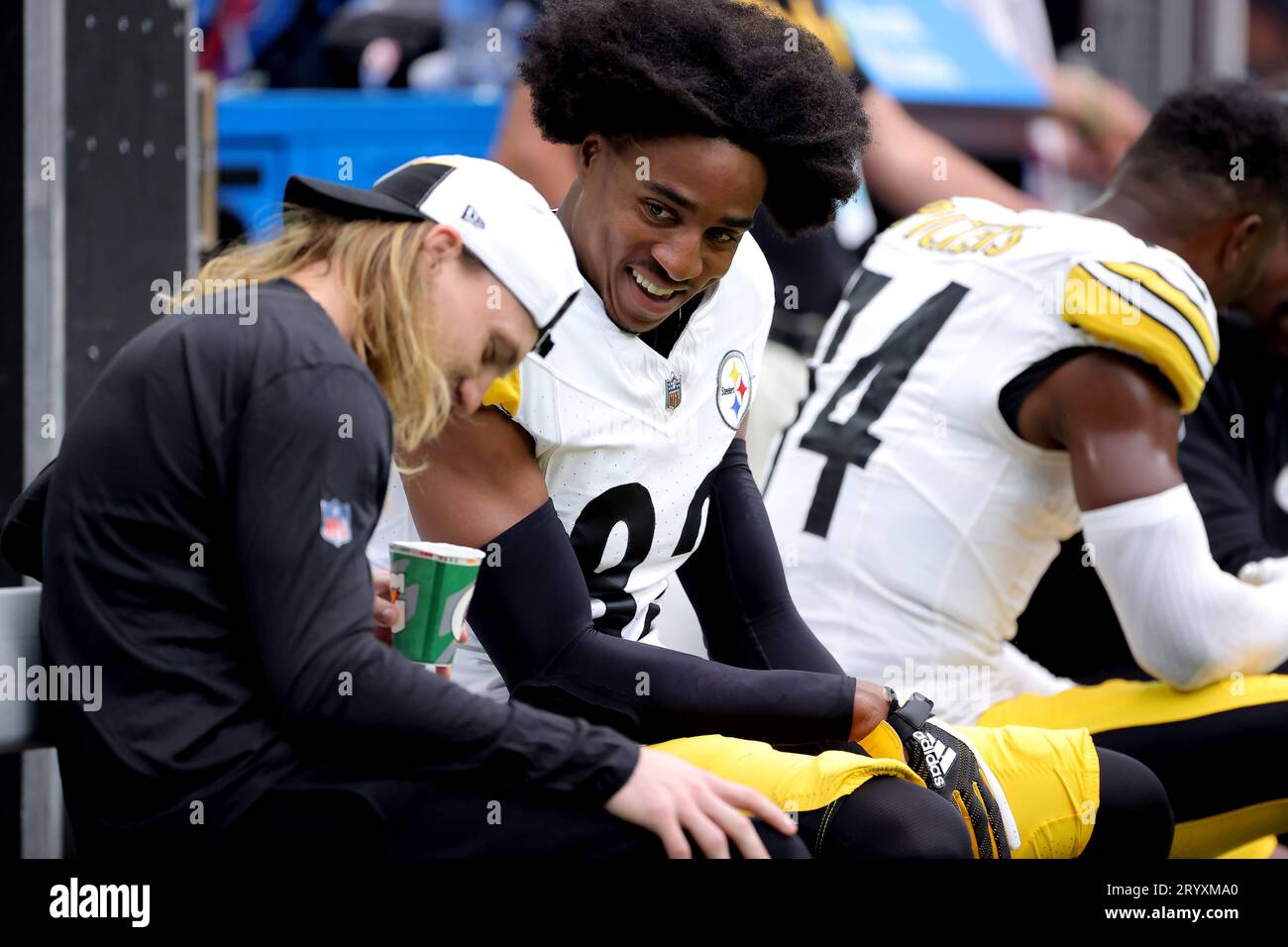 Houston, Texas, USA. 1st Oct, 2023. Pittsburgh Steelers wide receiver ...