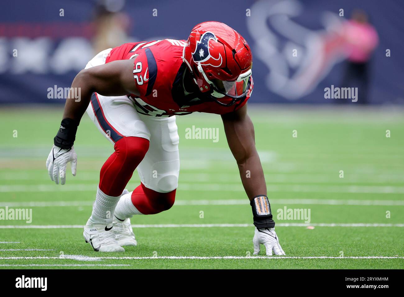 Houston, Texas, USA. 1st Oct, 2023. Houston Texans defensive end Dylan ...