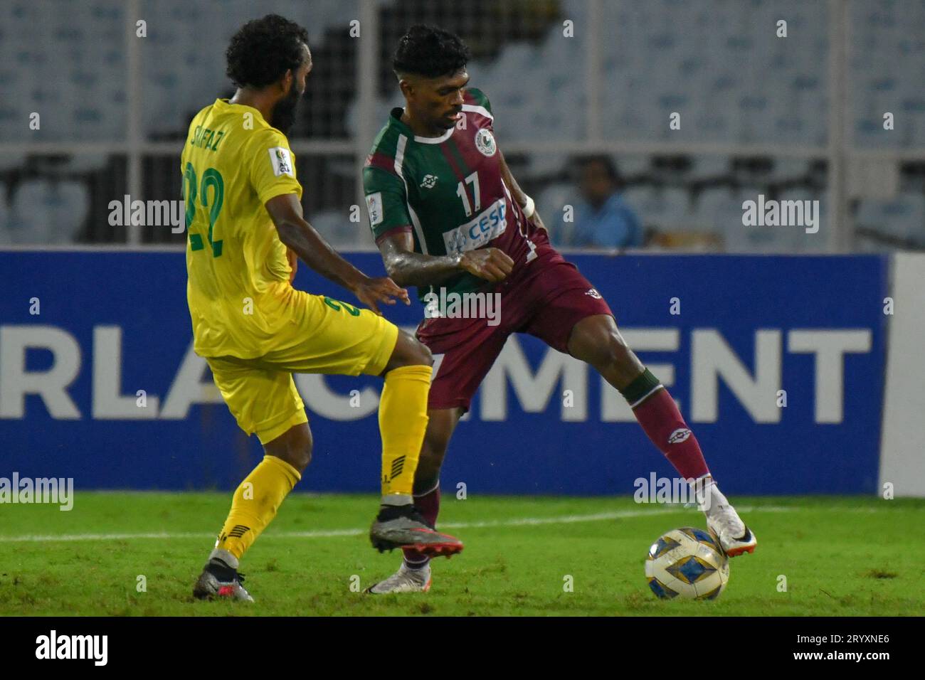Kolkata, India. 02nd Oct, 2023. Liston Colaco of Mohun Bagan Super ...